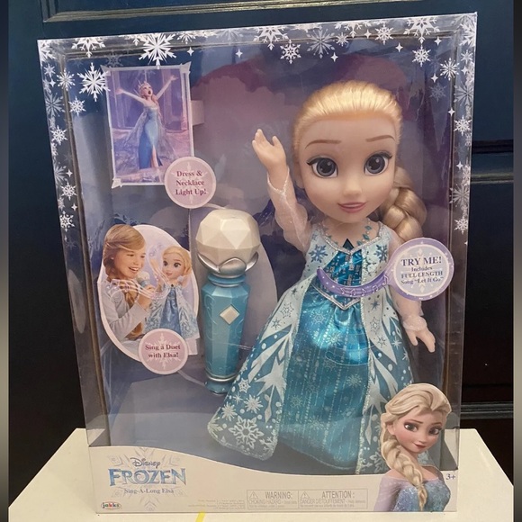 Disney | Toys | Disney Frozen Sing A Long Elsa Doll Microphone | Poshmark